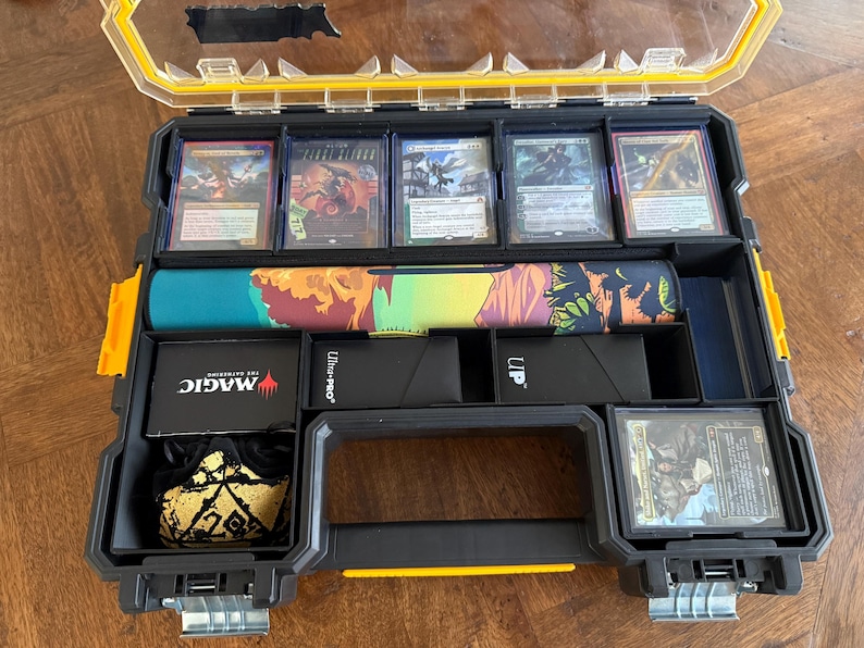 MTG Commander Organizer STL Files - Stanley/dewalt 10-compartment ...