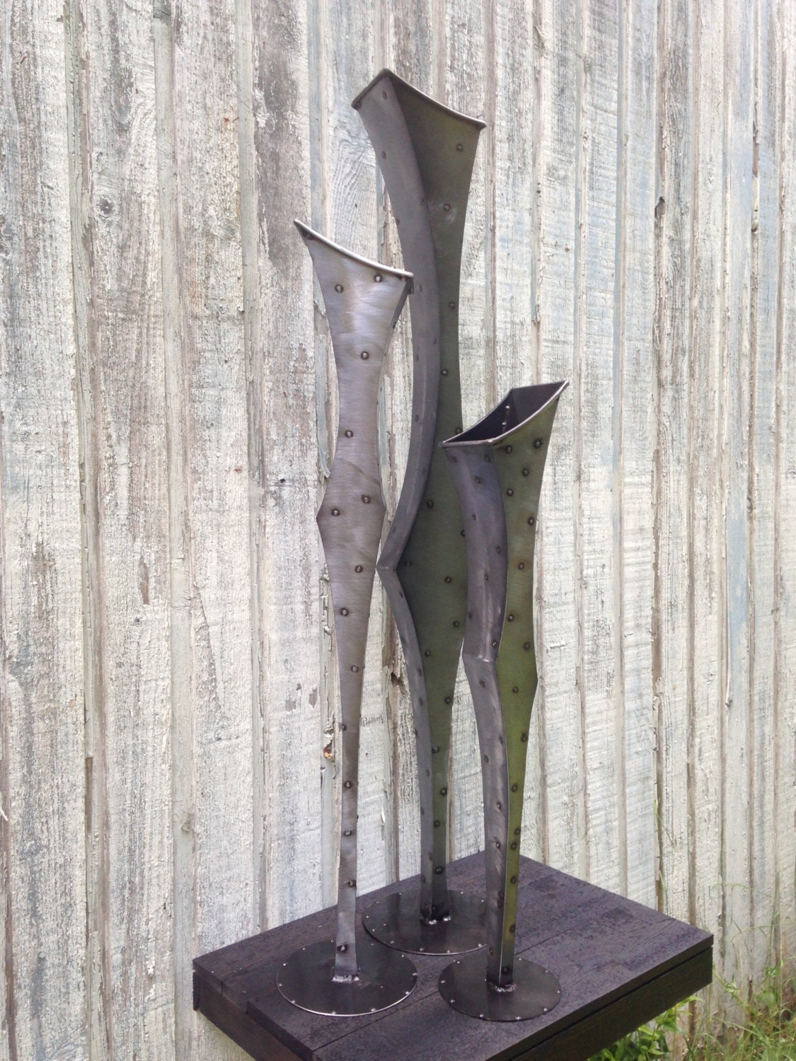 Metal Art free standing art sculpture home decor garden by | Etsy