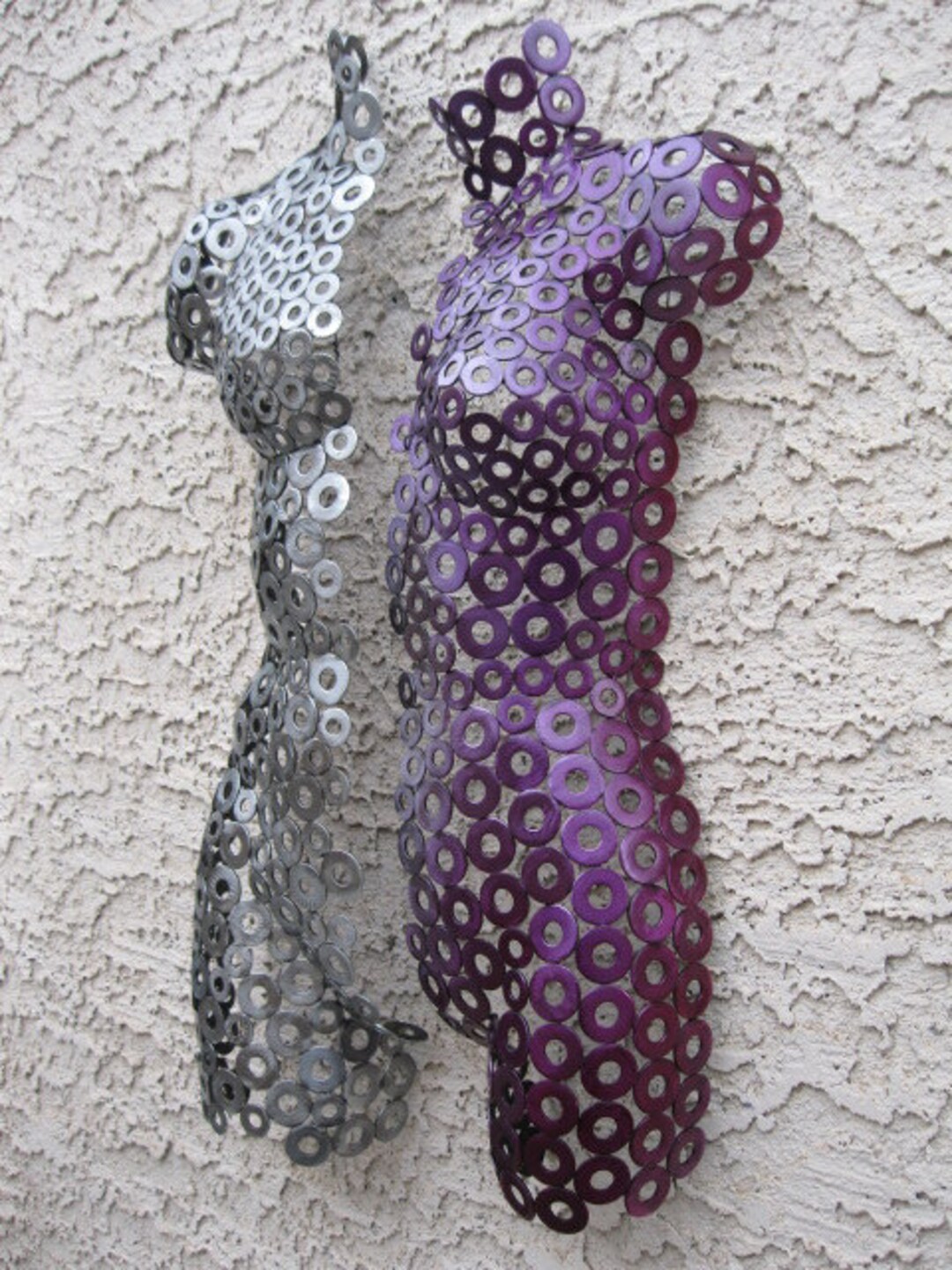 Metal Wall Art Sculpture Abstract Torso by Holly Lentz - Etsy