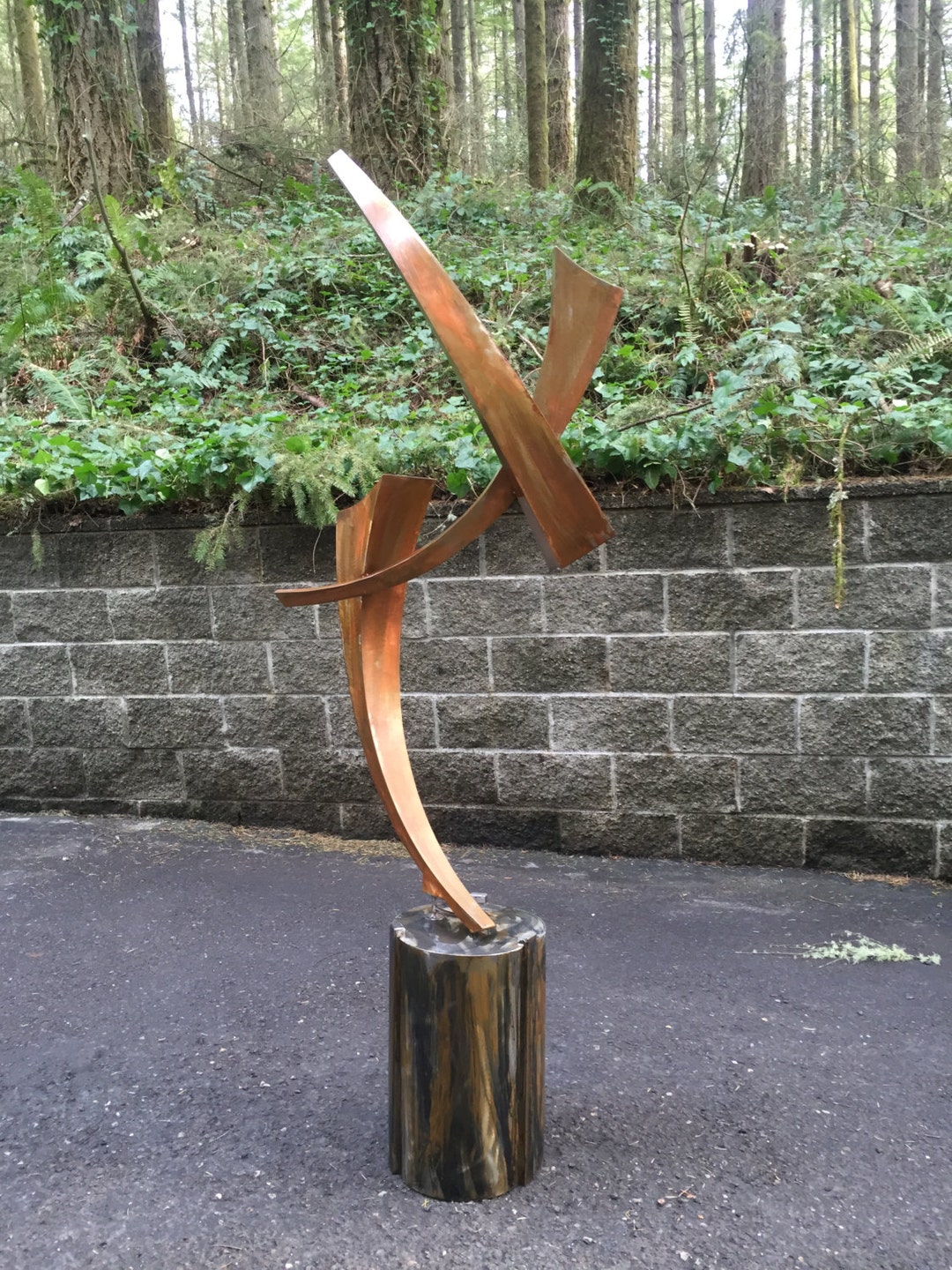 Abstract Free Standing Sculpture by Holly Lentz - Etsy