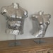 Metal Art Torso Sculpture Metal Art Torso Home Decor by Holly Lentz - Etsy