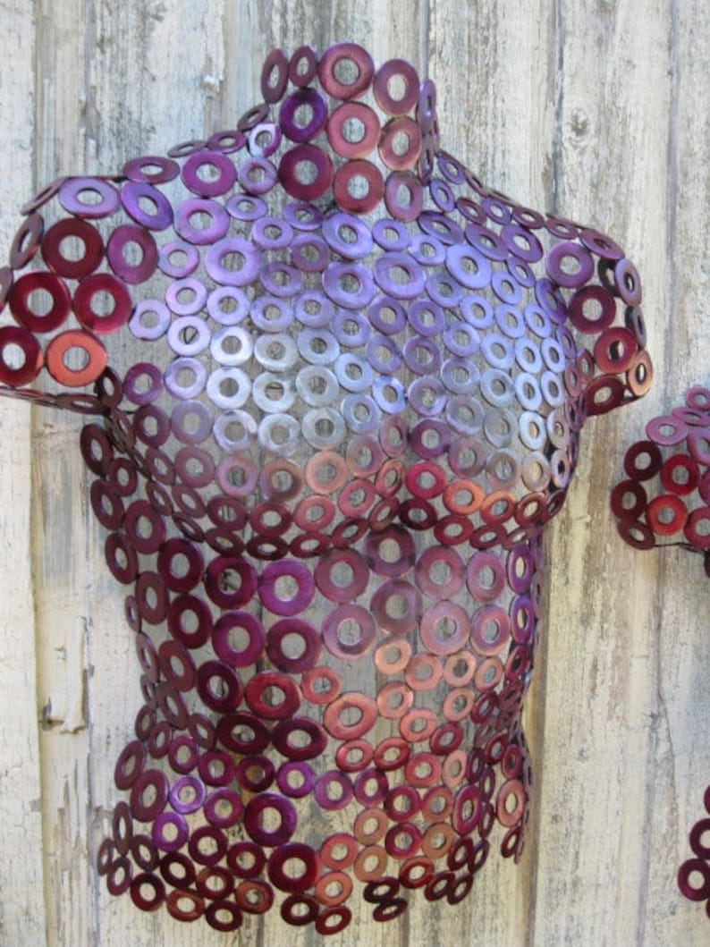 Metal Wall Art Modern Metal Art Home Decor Sculpture Nude | Etsy