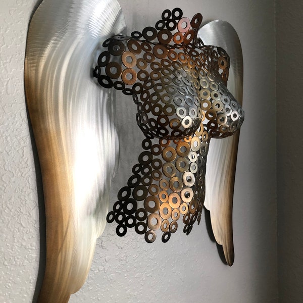 Metal Art Angel - Etsy
