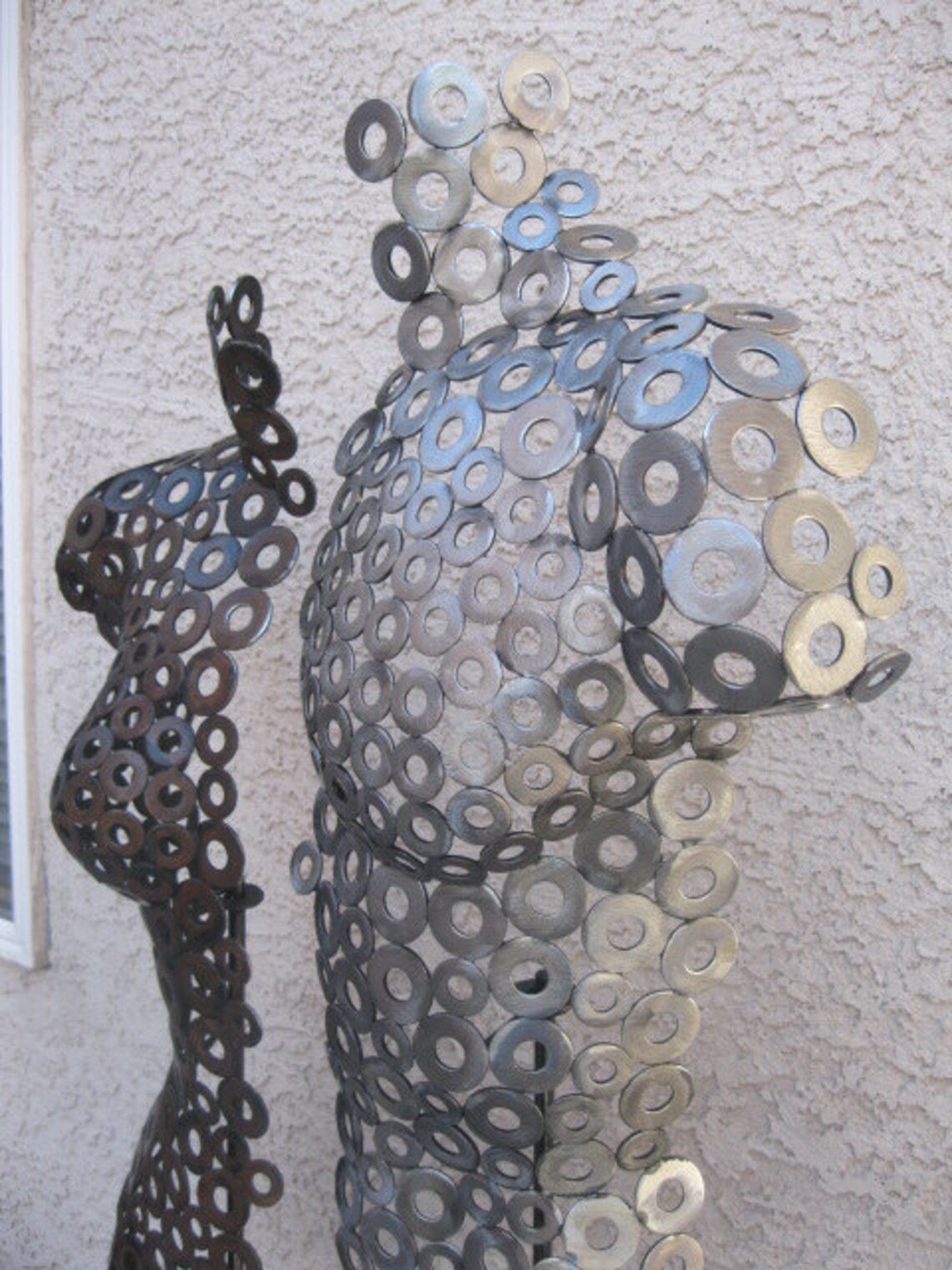 Metal Art Sculpture Abstract Torso by Holly Lentz Metal Torso - Etsy