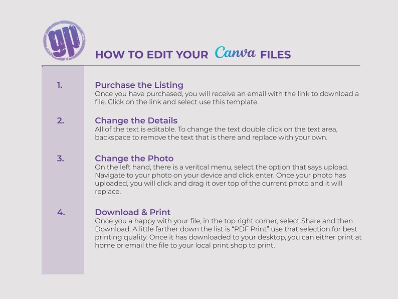 Pink & White Floral Funeral Program for Woman Editable Canva Template ...