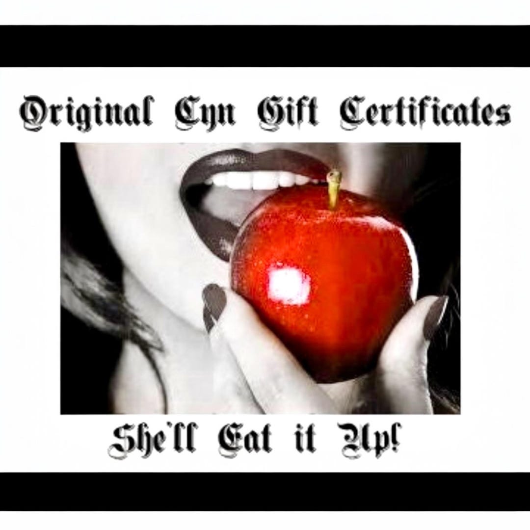 Original Cyn Jewelry ~ Gift Certificates in Increments of Ten Dollars ...