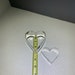 Three Heart Shaped Cookie or Cake Cutters Large Copper Two Small Tin ...