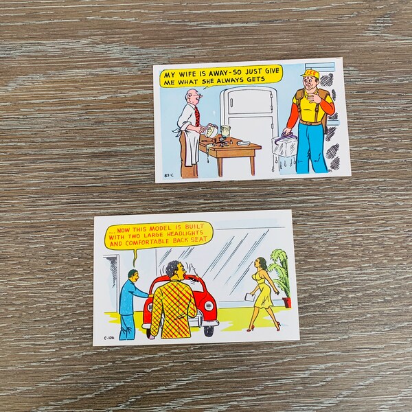 Funny Postcards - Etsy