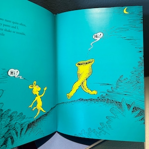 What Was I Scared Of Dr Seuss Hardback Children's Book With Glow in the ...