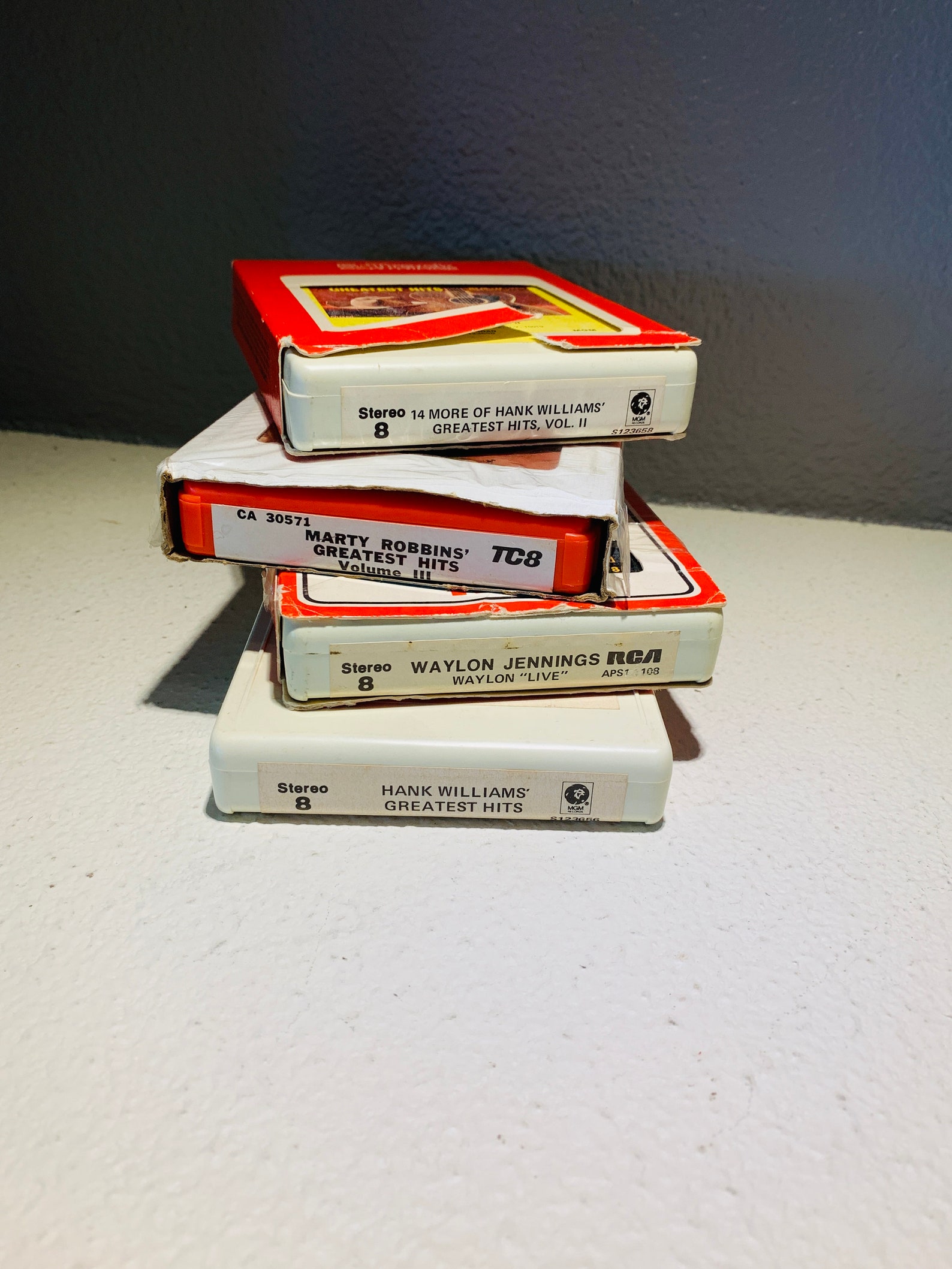 Country Western Stereo 8 Cassette Tapes 1960-1970 Hank - Etsy