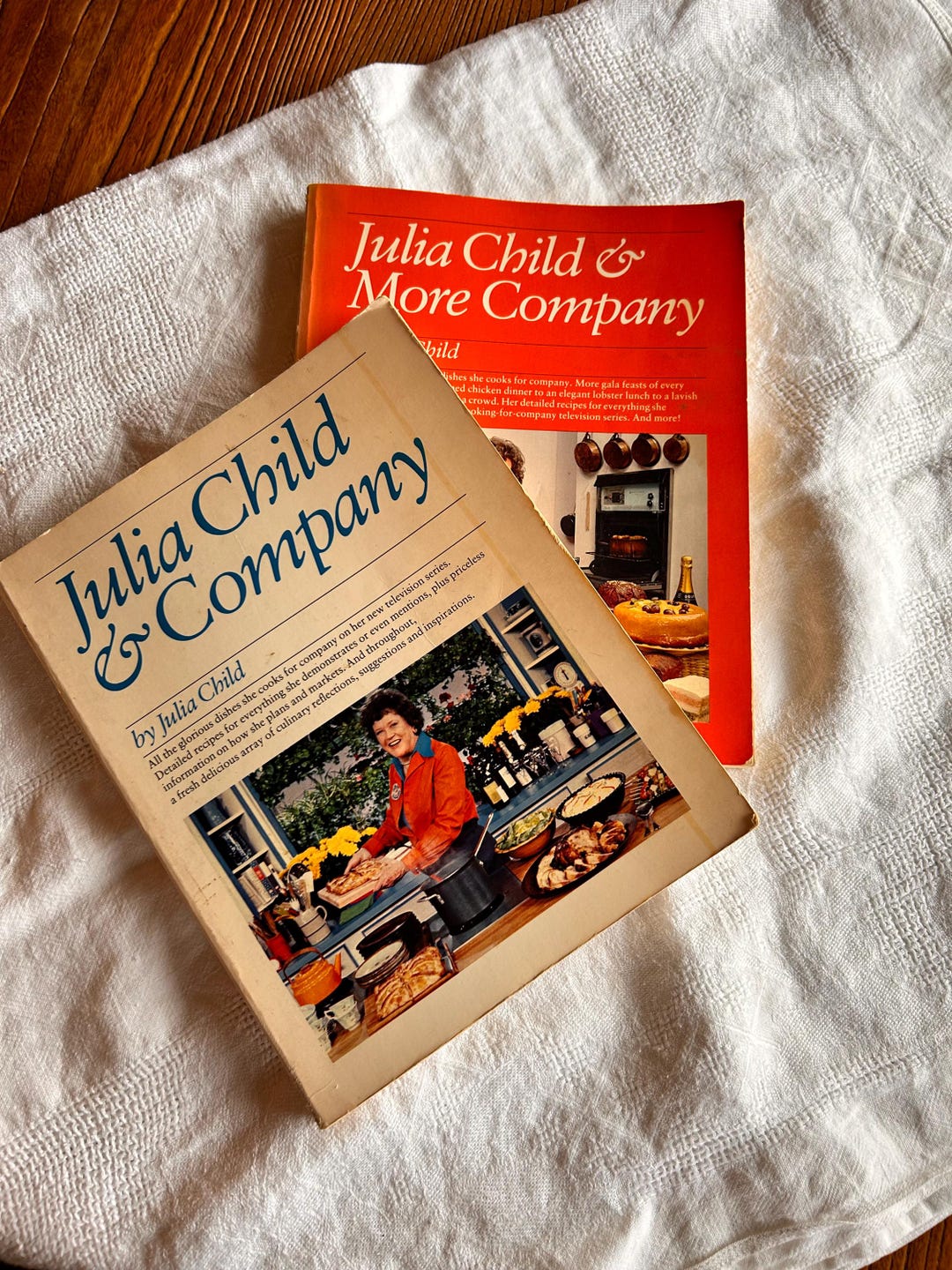 TWO Cookbooks Julia Child 1970's Soft Cover Books - Etsy