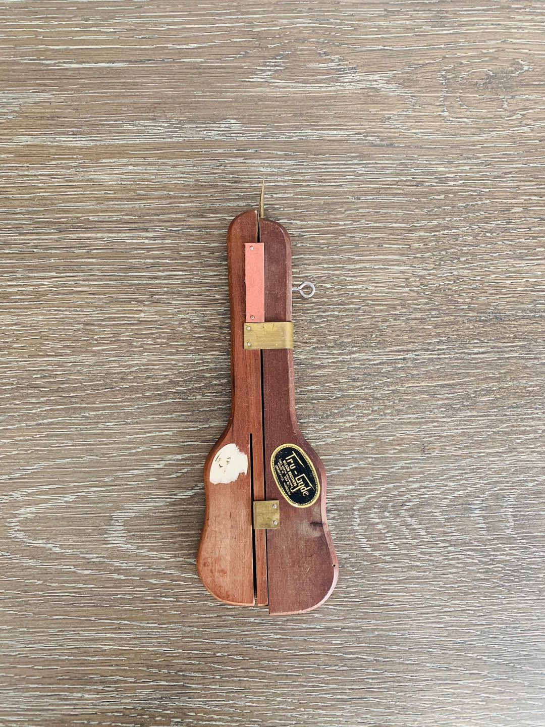 Wilson Brothers Rug Shuttle Awl Wood Label Tru-gyde 1950's - Etsy