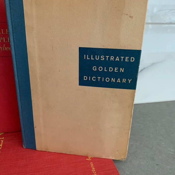 Golden Dictionary - Etsy