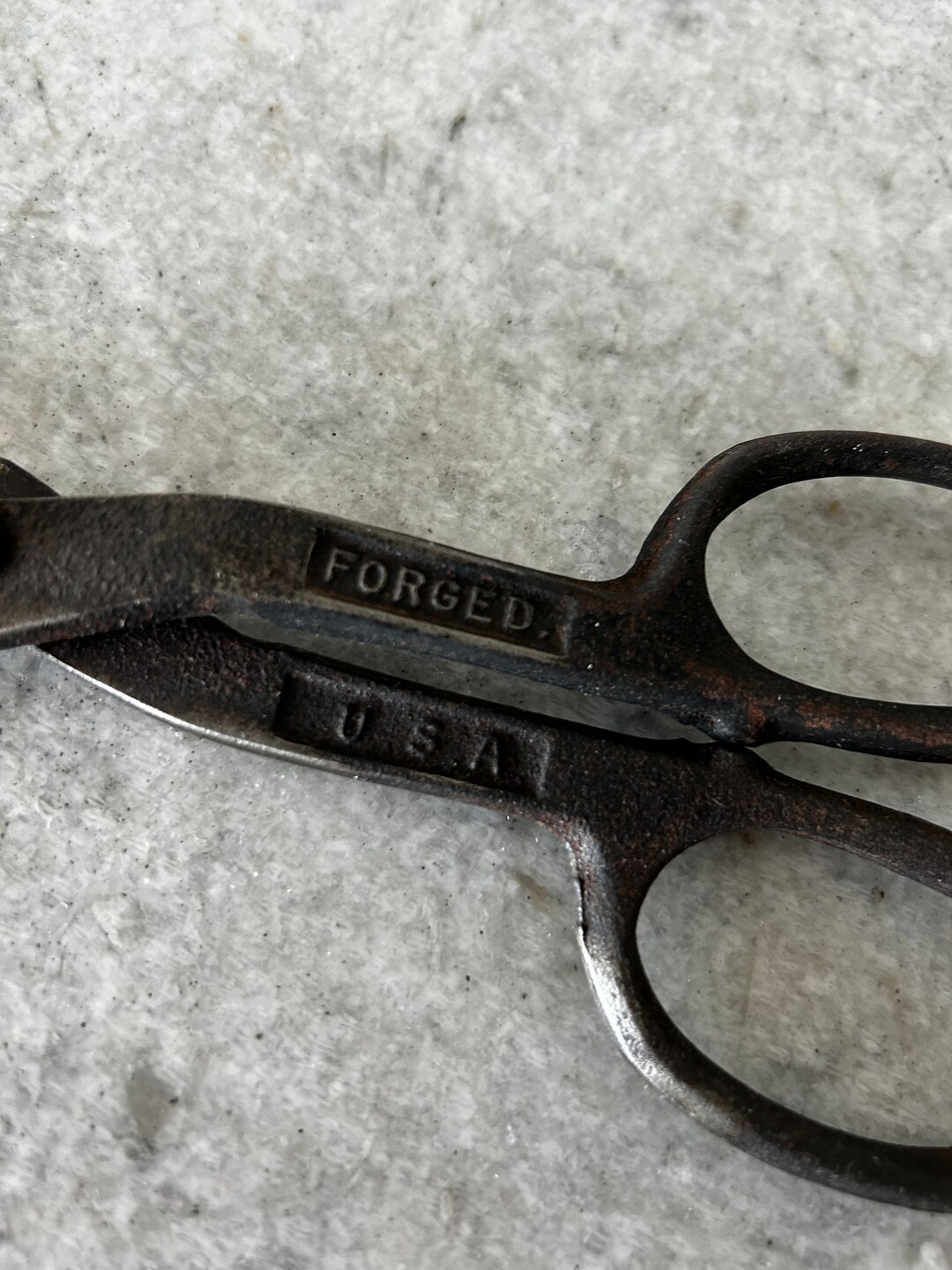 Duckbill Tin Snippers 1950's Rusty Crusty Workshop Tool Kraeuter K18 - Etsy