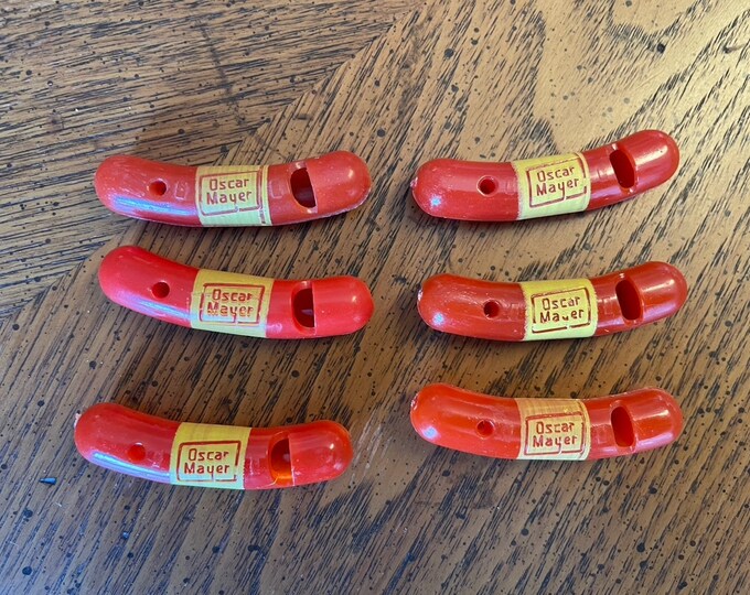 Vintage Oscar Mayer Wienermobile Whistle NEW, Sealed Weinermobile ...