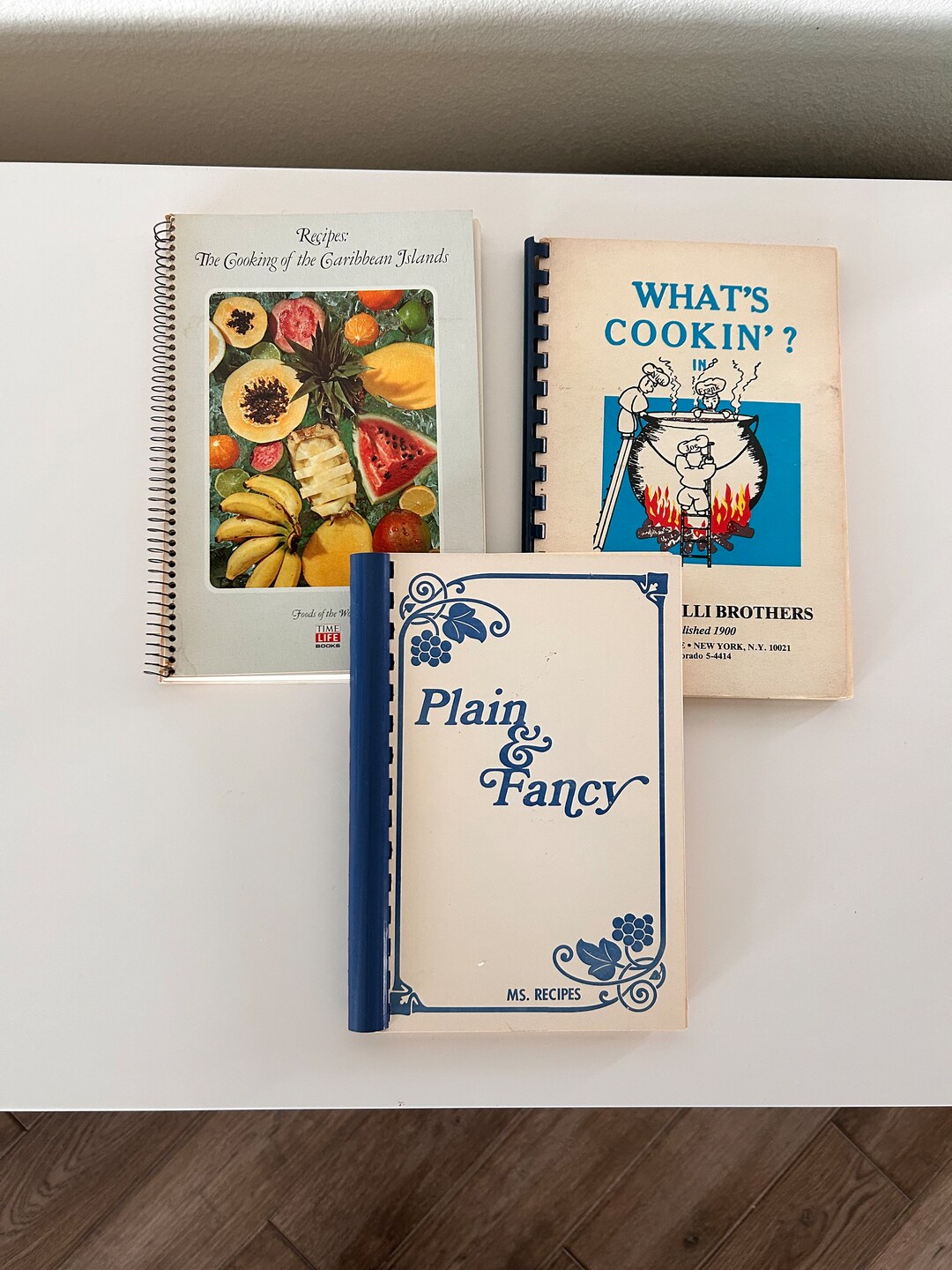 Three Spiral Bound Cookbooks Regional Cooking Timeless Treasures - Etsy