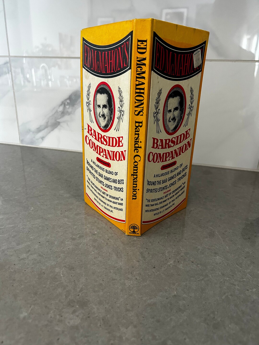 Ed Mcmahon's Barside Companion Hardback Book 1969 - Etsy