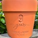 Engraved Memorial Flower Pot Custom Carved Terra Cotta Flower Pot in ...