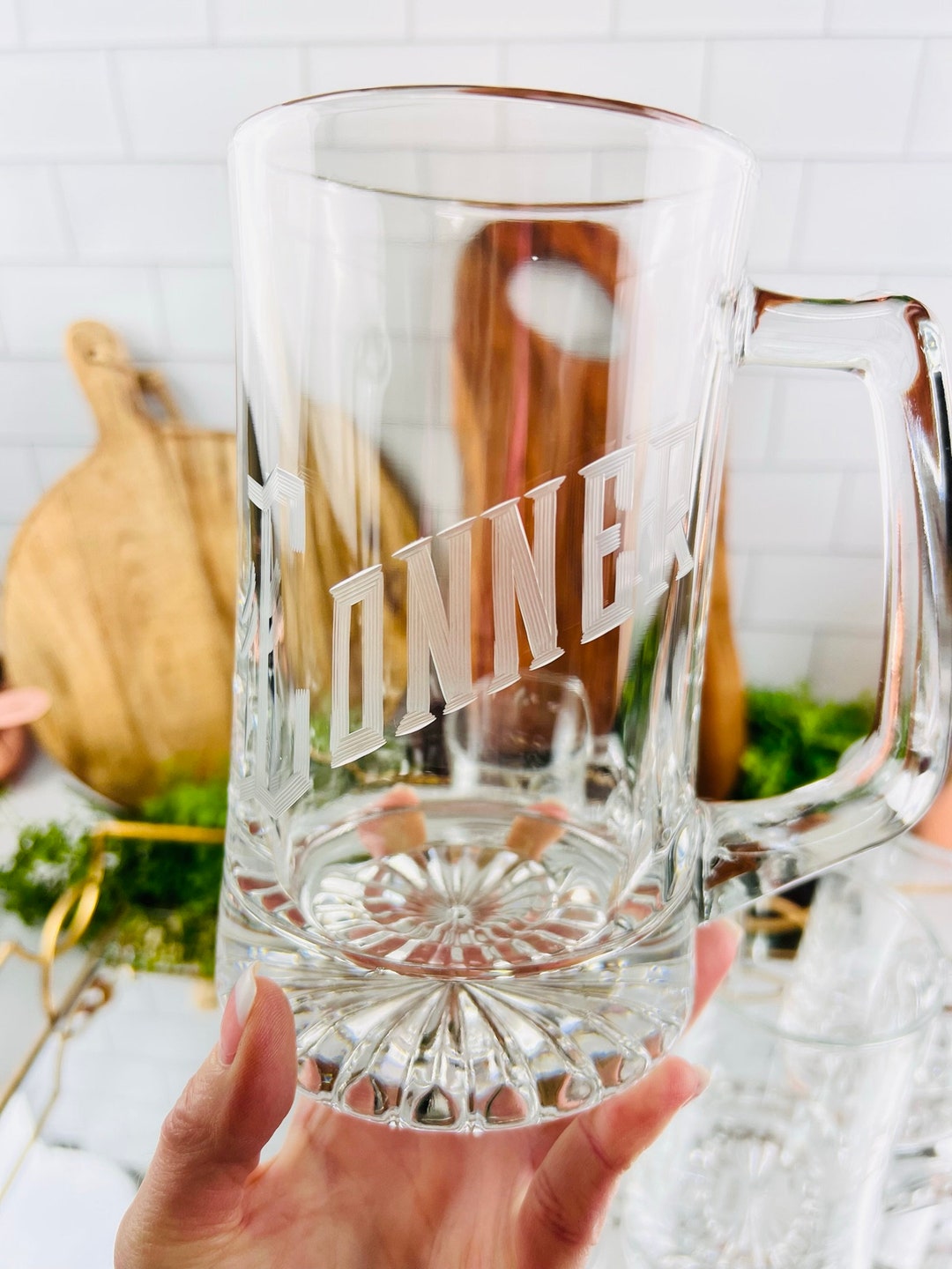 Personalized Hand Engraved Beer Mugs| Custom Birthday Gift With Name ...