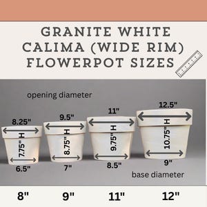Engraved Memorial Flower Pot: Custom Carved Granite White Terracotta - Etsy