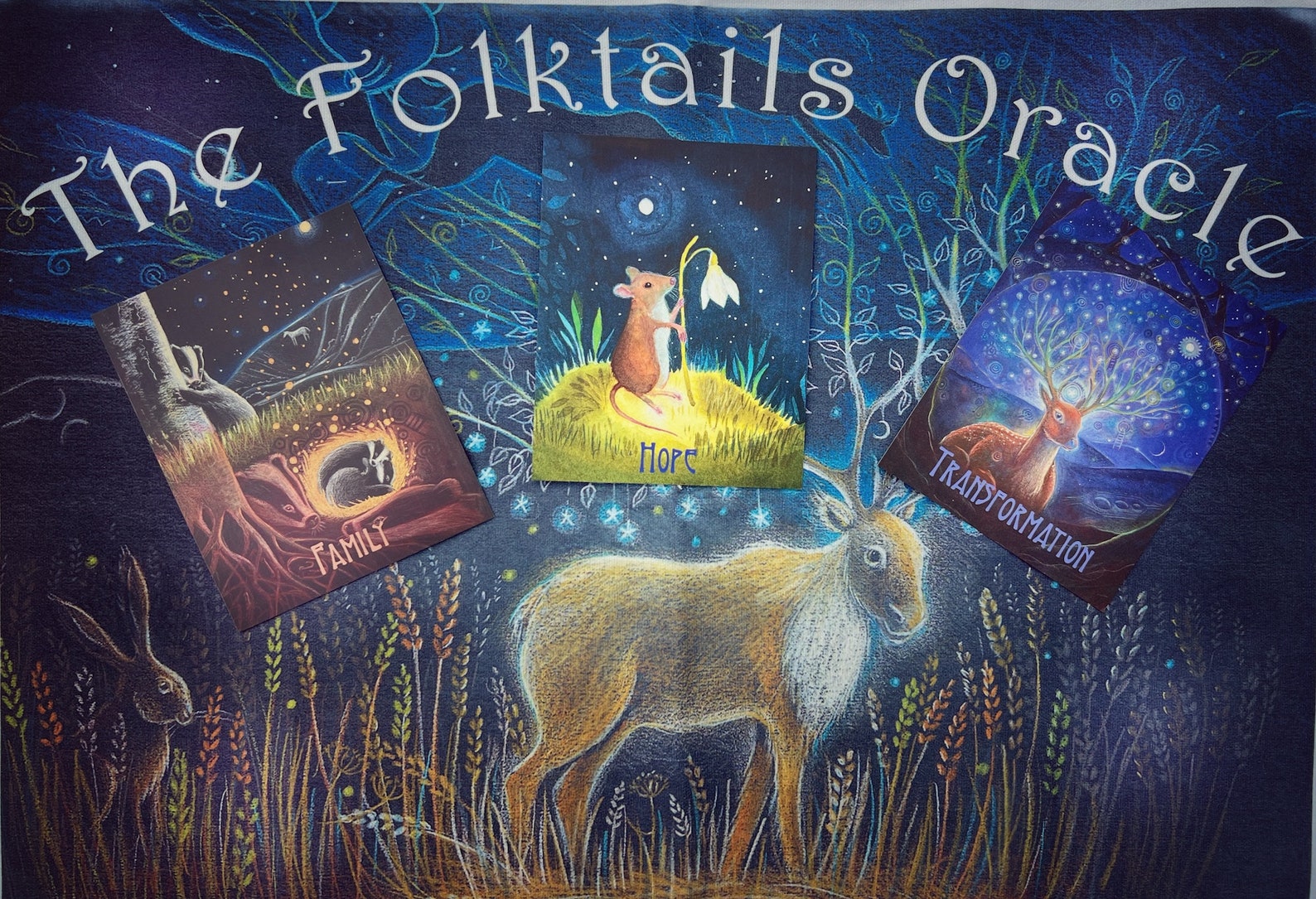 The Folktails Oracle by Hannah Willow. Tarot Oracle Set With - Etsy