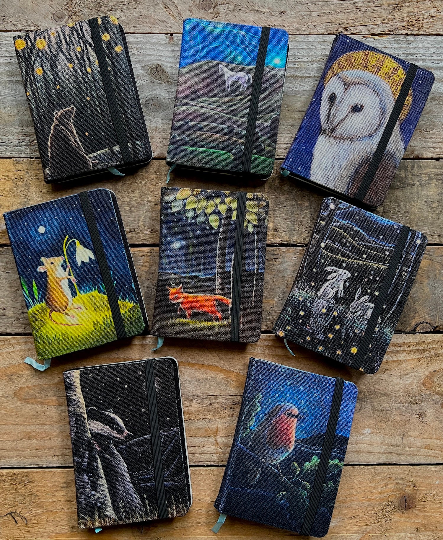 That Full Moon Cloth Notebook Brand New Design for 2022 | Etsy