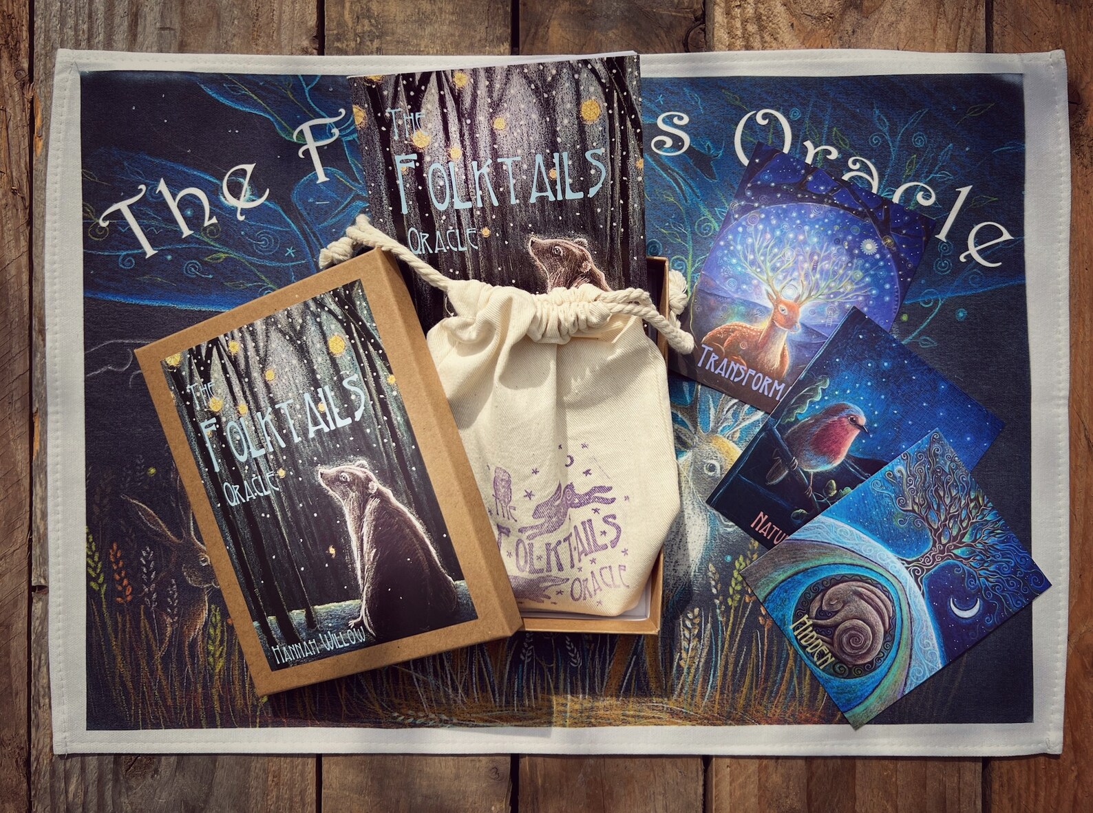 The Folktails Oracle by Hannah Willow. Tarot Oracle Set With - Etsy UK