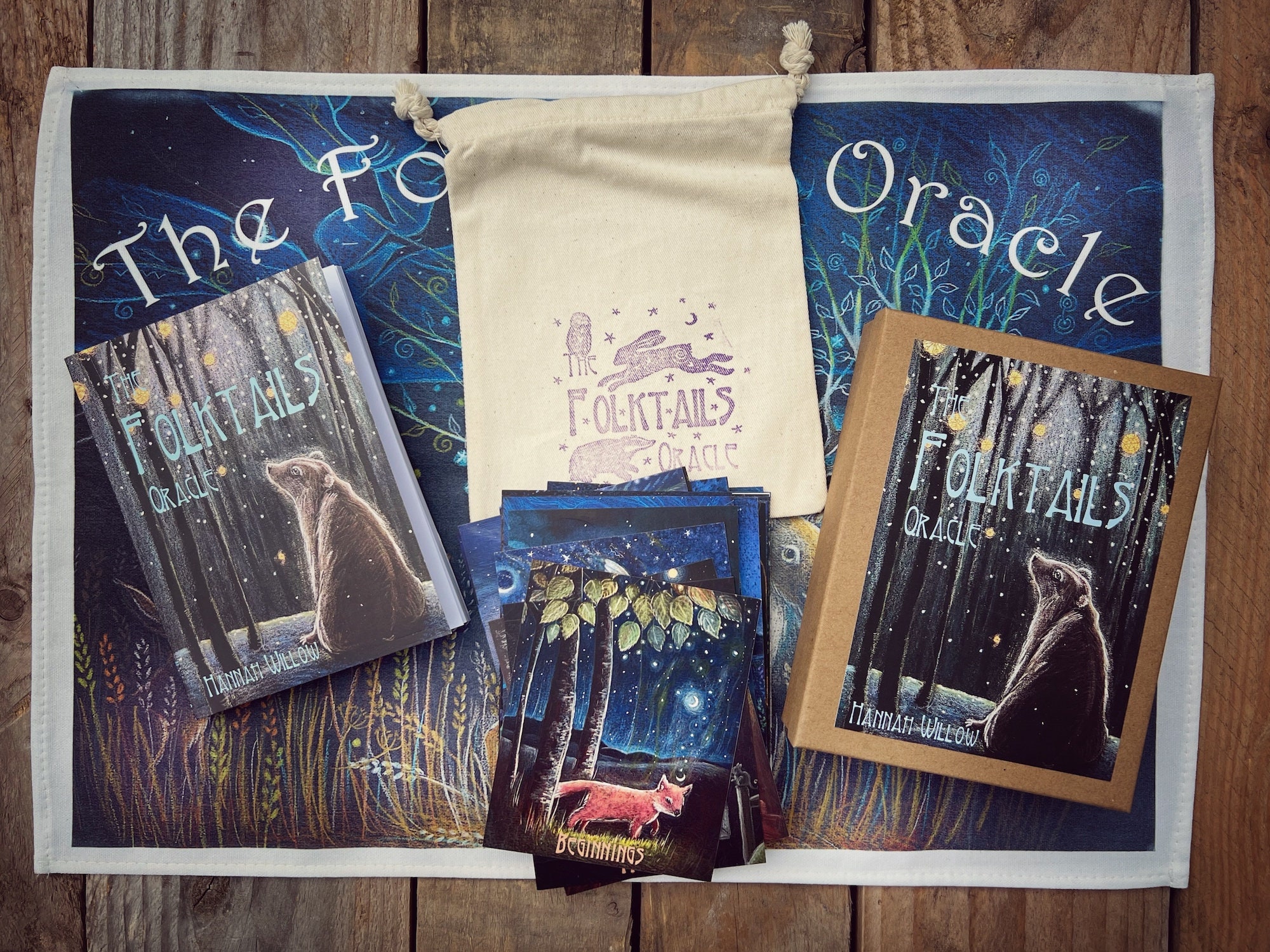 The Folktails Oracle by Hannah Willow. Tarot Oracle Set With - Etsy UK