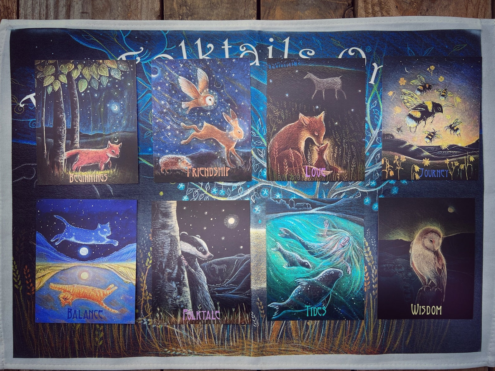 The Folktails Oracle by Hannah Willow. Tarot Oracle Set With - Etsy UK