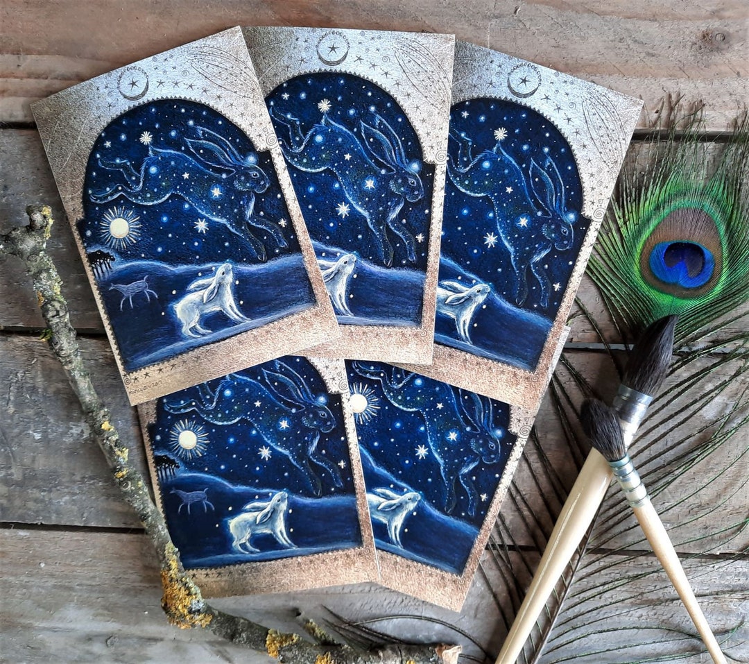 The Messenger Greetings Card Pack of 5 A6 Cards by Hannah Willow - Etsy