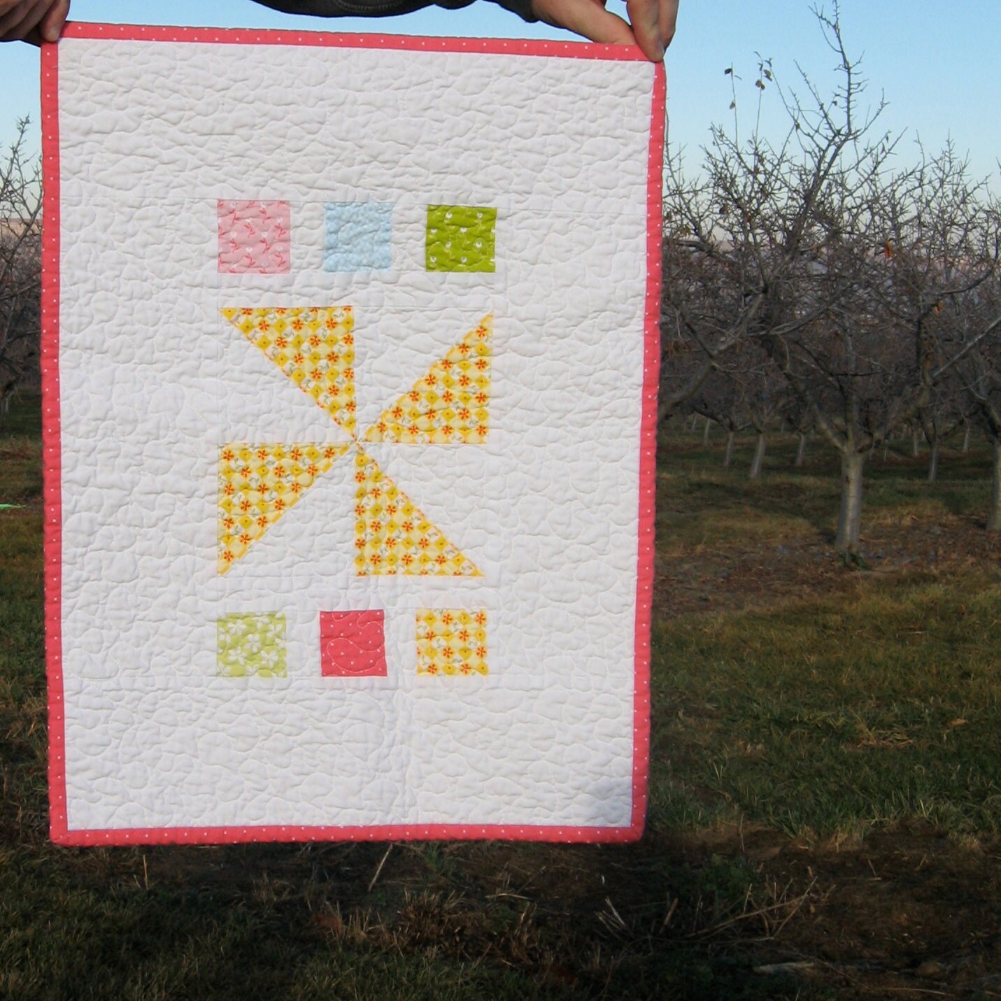 PDF PATTERN Pinwheel Parade Crib and Doll Quilt | Etsy