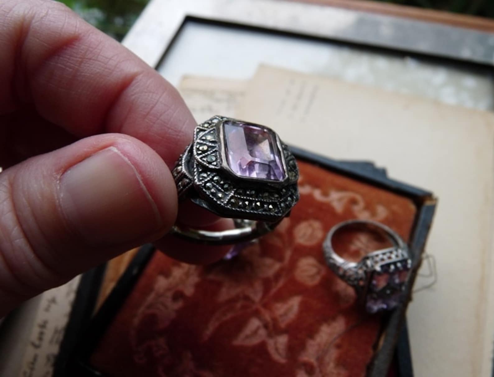 Victorian Edwardian Renaissance Style Vintage Handmade Ring A - Etsy