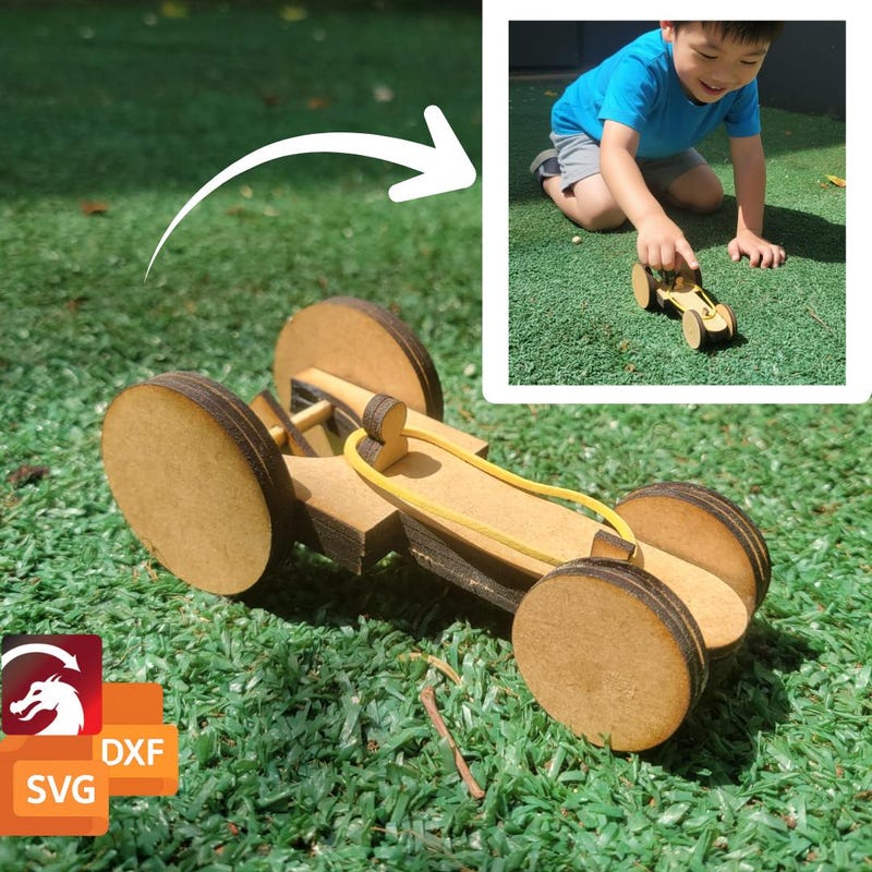 Car Family Pattern Toy - Etsy