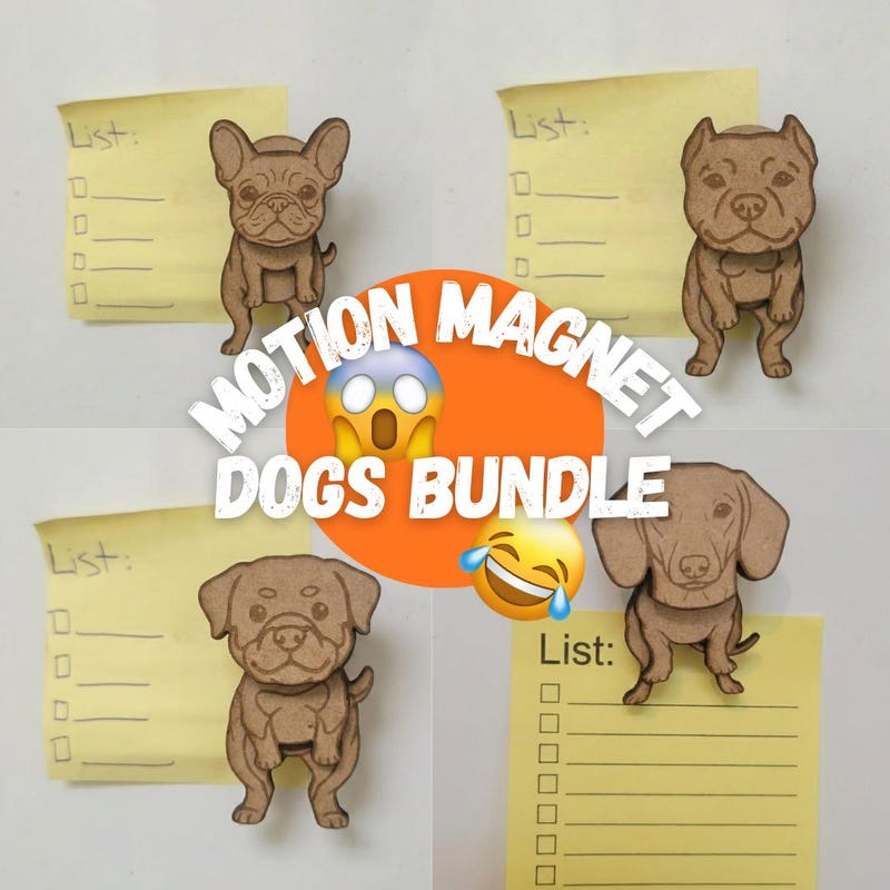 Animal Magnet Keychain - Etsy UK