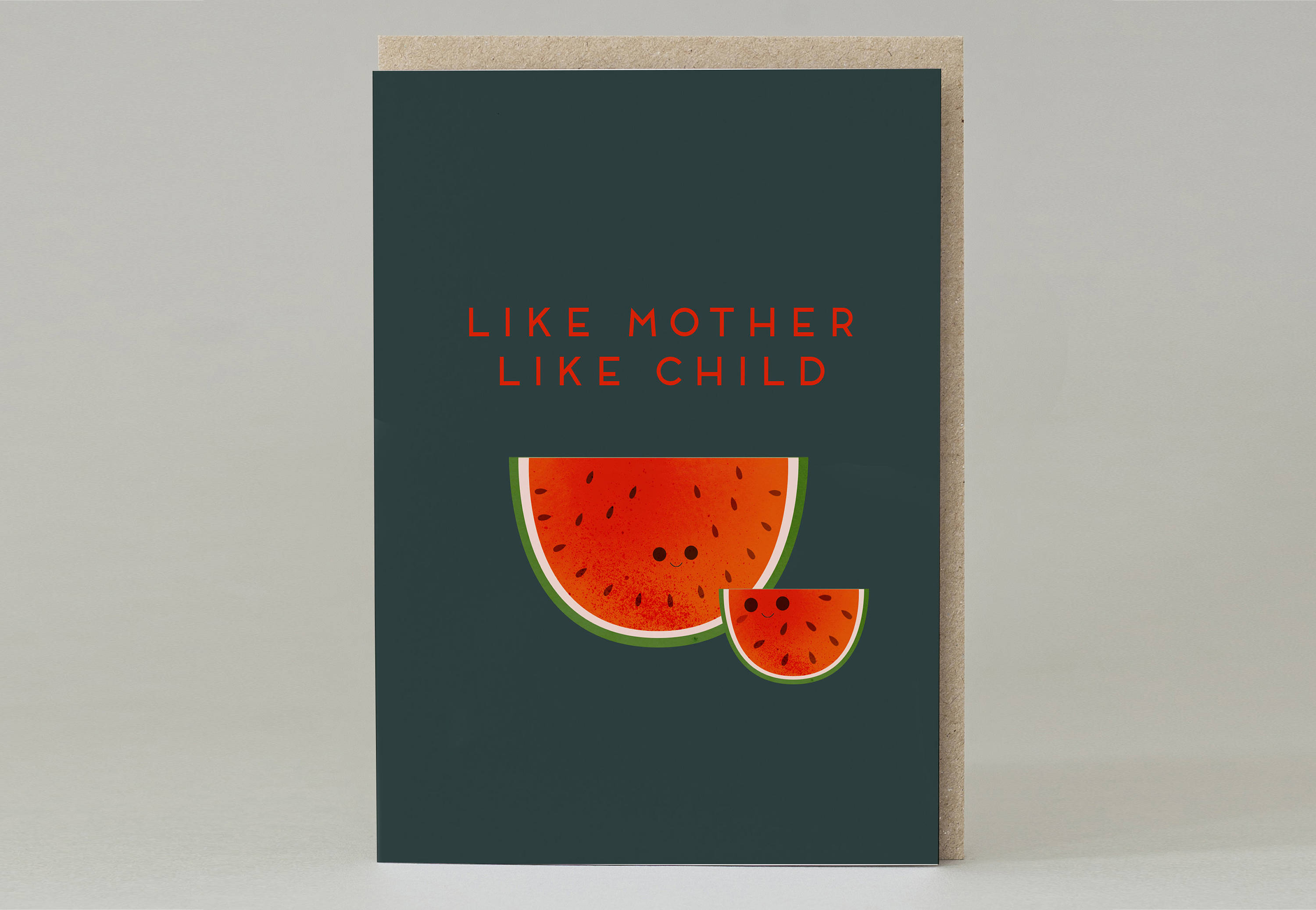 Like Mother Like Child Card Love You Mum Card Sent Direct Card Witty ...