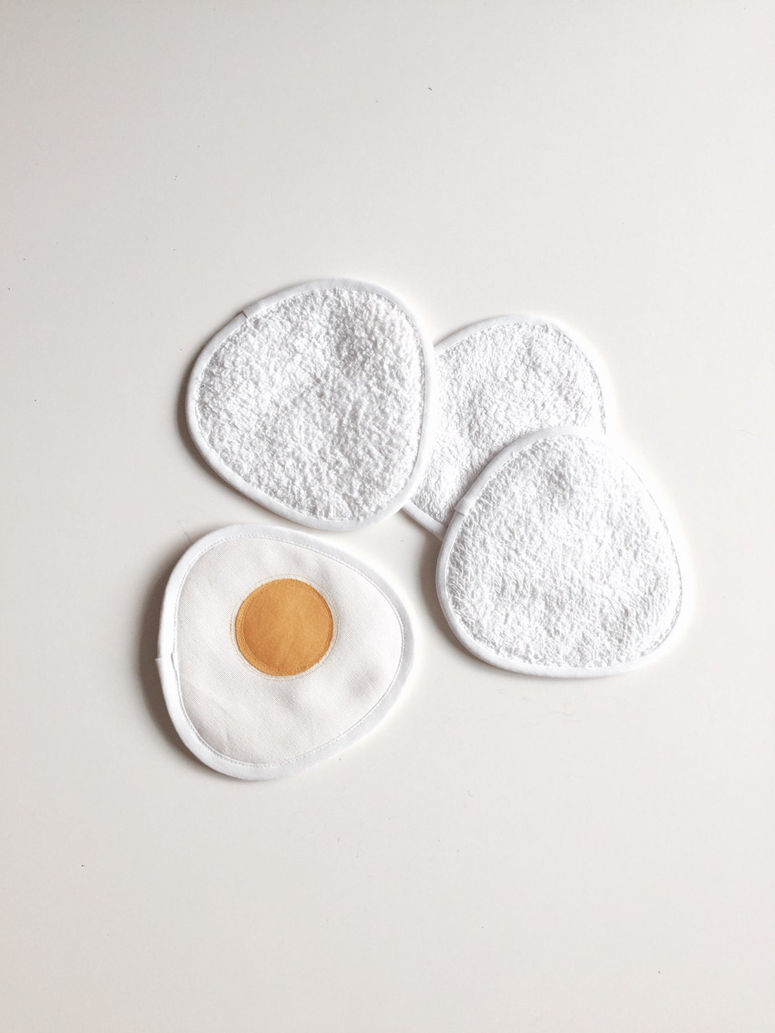 Egg Lover Gift Fun Egg Coasters Fried Egg Mug Rug - Etsy
