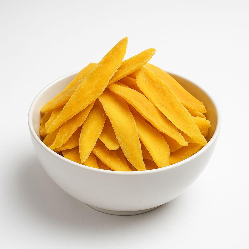 Natural Dried Mango | 100% Pure Mango Slices | No Added Sugar | Healthy ...