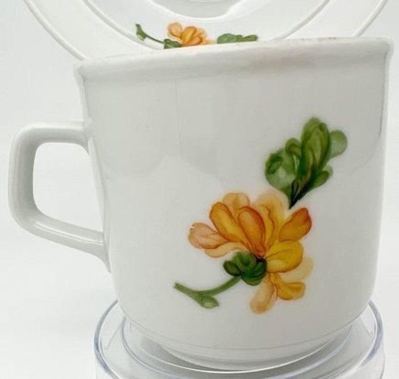 Flat Cup and Saucer Set (1), Lauriane by AK Kaiser, Vintage - Excellent ...