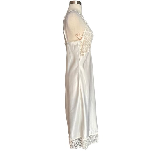 Vintage Wacoal White Lace Full Slip Nightgown NWT Siz… - Gem