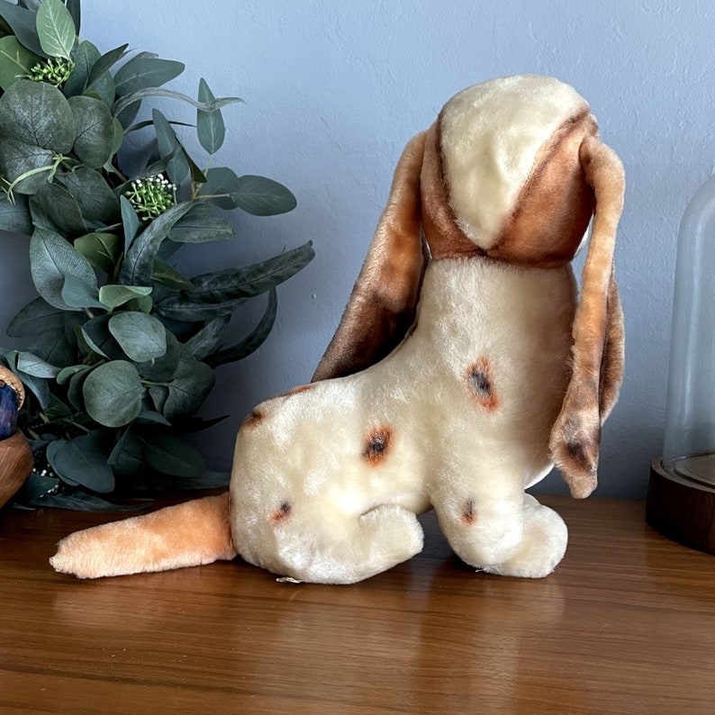 Vintage KAMAR Stuffed Bassett Hound Japan Made in Japan Doll Plush Toys ...