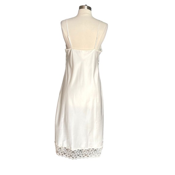 Vintage Wacoal White Lace Full Slip Nightgown NWT Siz… - Gem