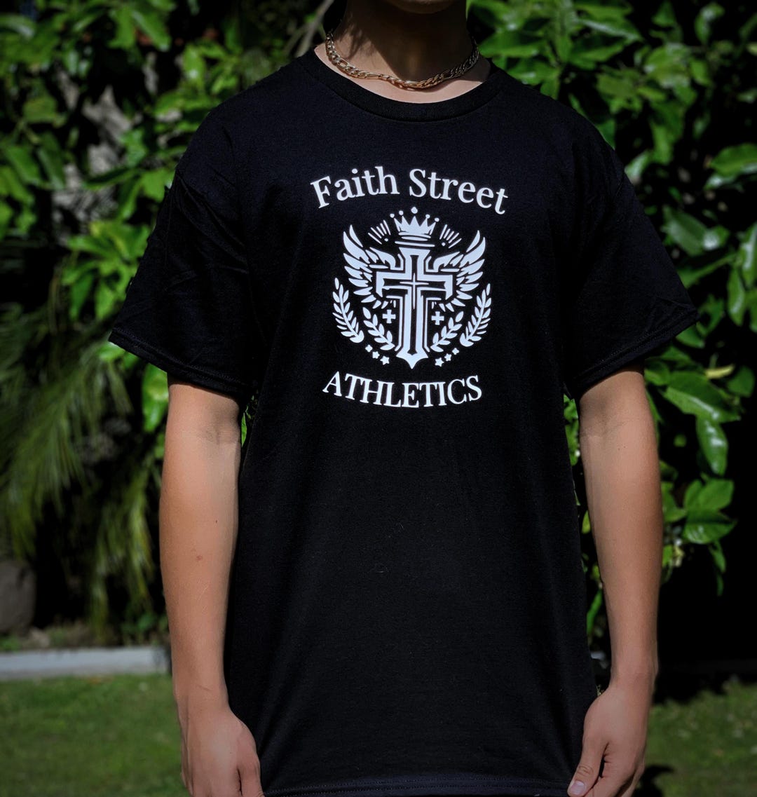 Faith Street Cross Tee - Etsy