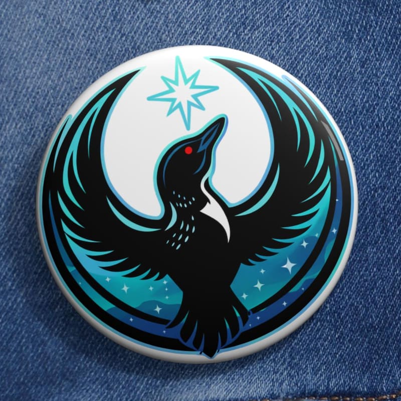 Mn Loon Pin - Etsy