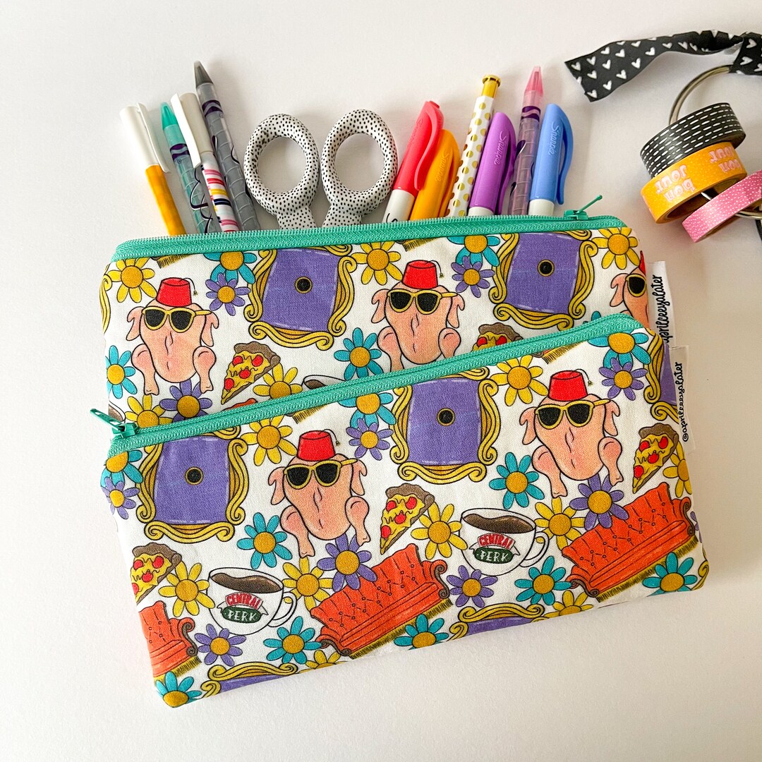 Pencil Pouch Friendly Friends - Etsy