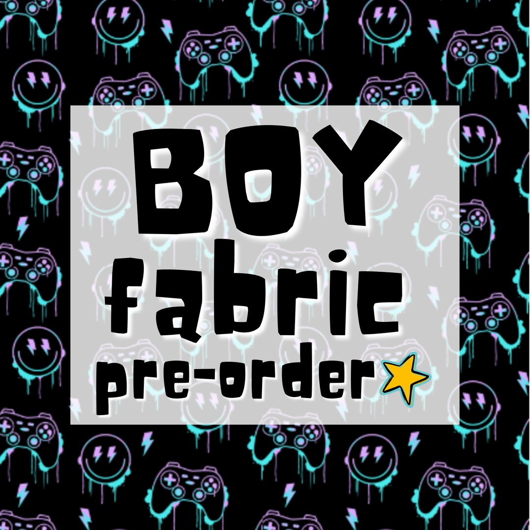 Boy Print Pre-order GAMER DRIP Choose Your Pouch Style - Etsy