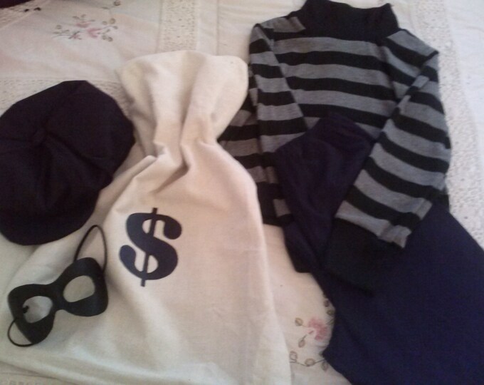 Bank Robber/burglar/bandit Costume for Mbehler Please Don't Purchase If ...