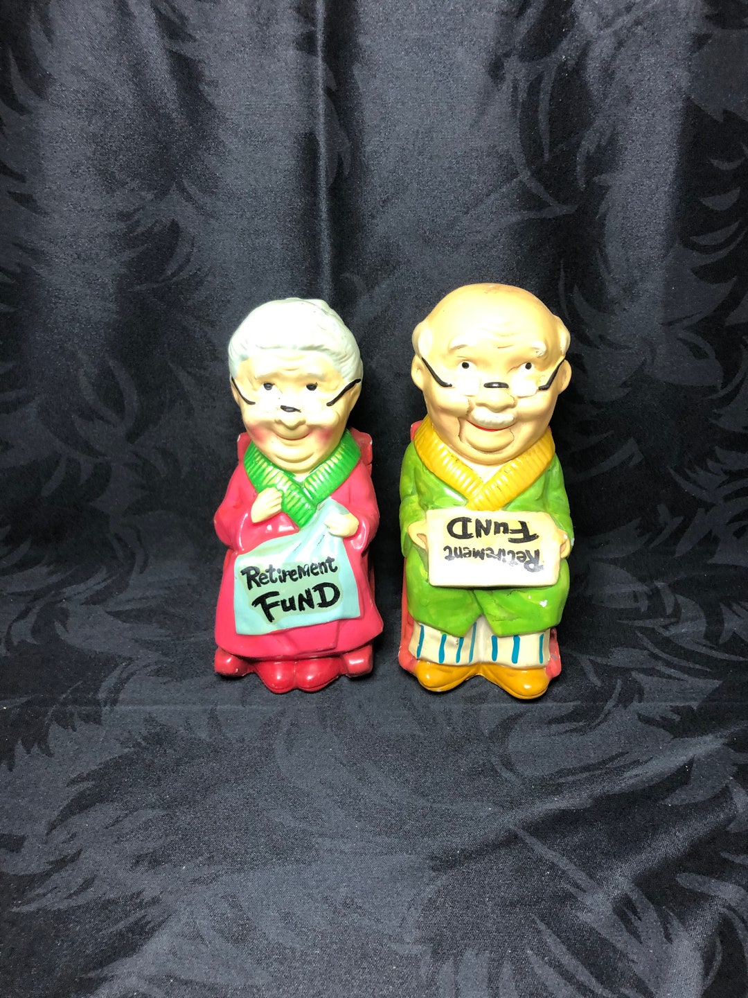 Retirement Fund Old Couple Banks - Etsy