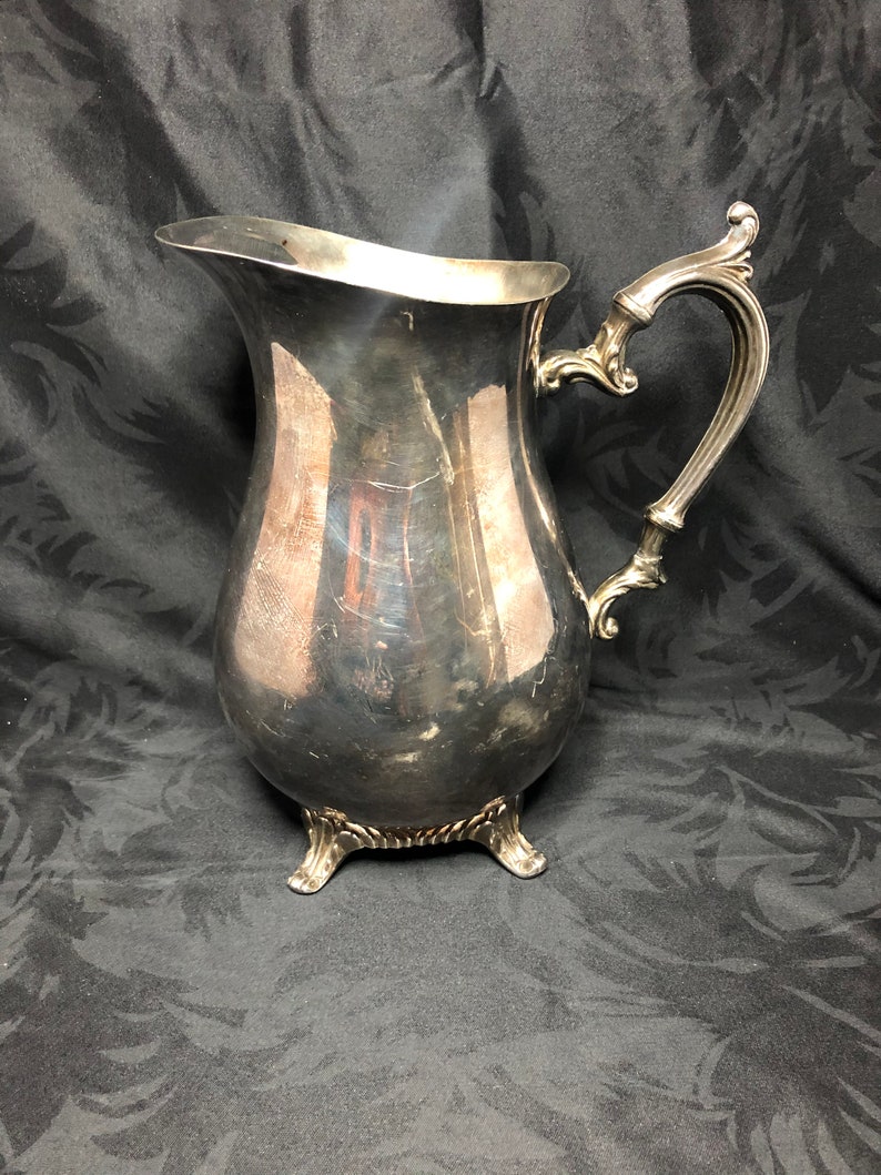 WM Rogers Silver Plated Water Pitcher | Etsy