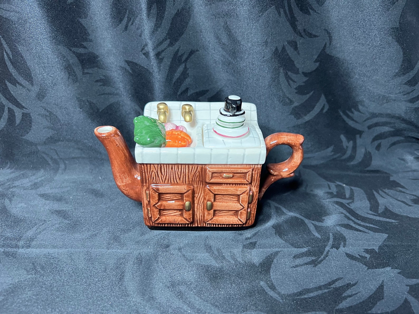 Antique Kitchen Sink Ceramic Teapot - Etsy