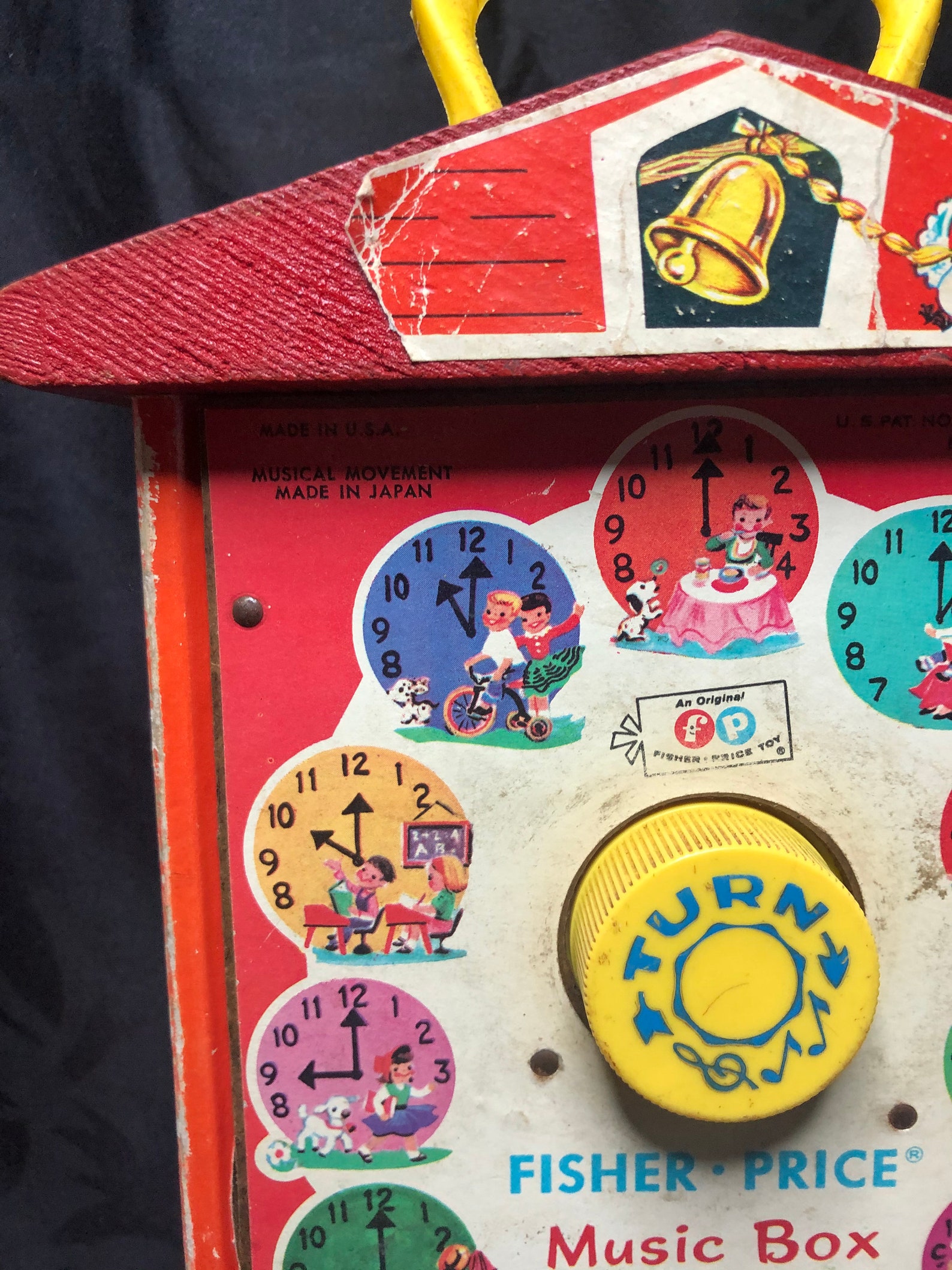 Fisher Price Music Box Teaching Clock - Etsy